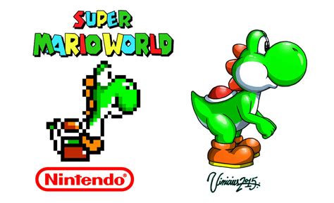 Yoshi Super Mario World By Viniciusmt2007 On Deviantart