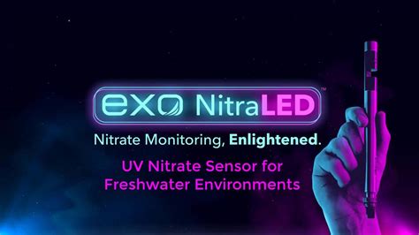 Exo Nitraled Uv Nitrate Sensor Overview Ysi Videos