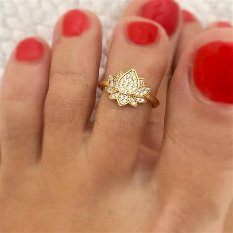 Cute Toe Rings Etsy