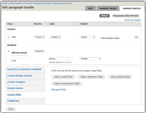 Quickly Implement A Block As A Paragraph In Drupal 7