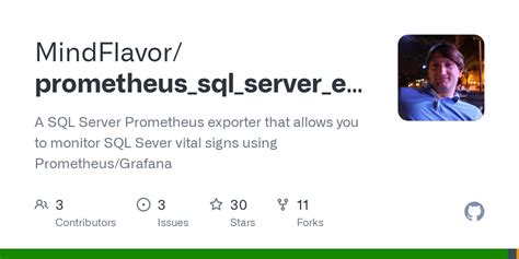 Github Mindflavor Prometheus Sql Server Exporter A Sql Server Prometheus Exporter That Allows