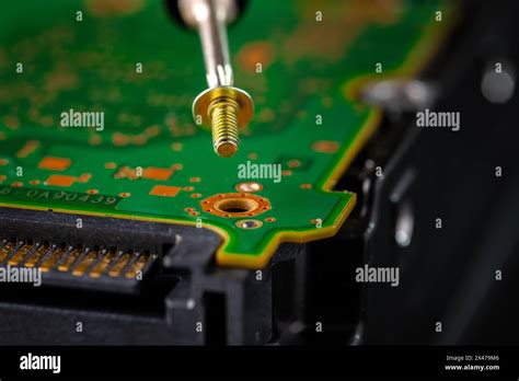 Hard Disk Drive And Printed Circuit Board With Sata Power Connector Magnetic Driver Torx Bit