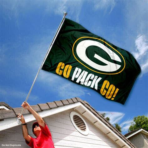 Green Bay Packers Go Pack Go Flag Green Bay Green Bay Packers Green