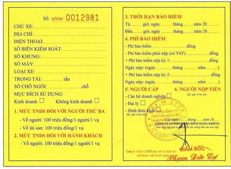 Bảo hiểm bắt buộc xe Ôtô Bảo Hiểm TNDS Honda Ôtô Mỹ Đình Honda Mỹ