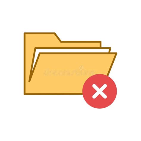 Trash Delete Folder Icon Flat Stock Vector Illustration Of Graphic