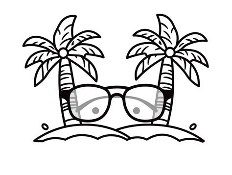 Hello Summer Coloring Page Coloring Page
