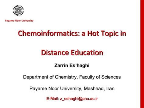 Chemoinformatic Ppt