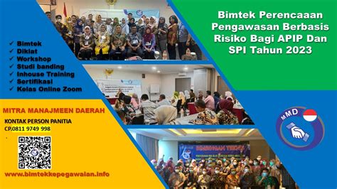 Info Bimtek Perencanaan Pengawasan Berbasis Risiko Bagi APIP Dan SPI Tahun Mitra