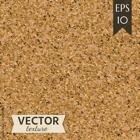 Cork Texture Vector Illustration Stock Vector Adobe Stock
