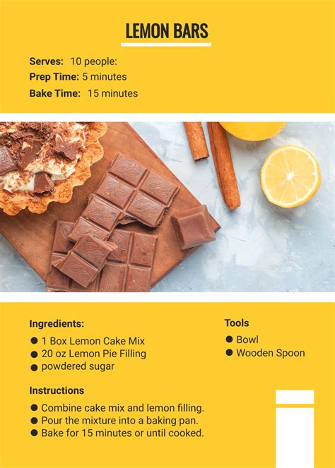 Lemon Template Printable