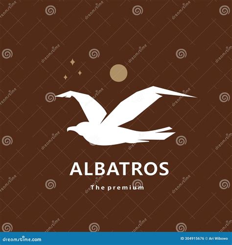 Albatros Logo Design Vector Illustration 259338965
