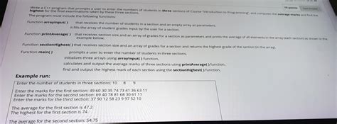 solved 10 points write a c program that prompts a user to