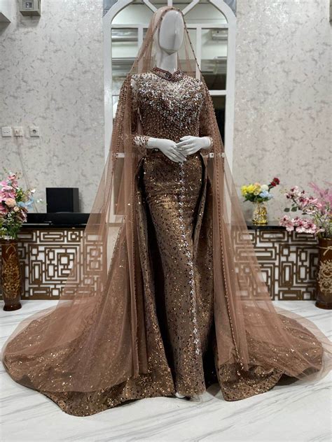 Sk Gaun Pengantin Slim Ekor Gaun Slayer Gaun Slim Pengantin Gaun