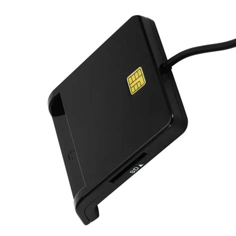 Usb Smart Card Reader Cac Common Access Card Reader Adapter For Online Sim Atm Ic Id Cards