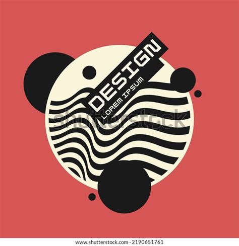 modern background abstract elements dynamic shapes stock vector