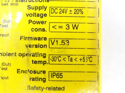sick ue403 a0930 relay