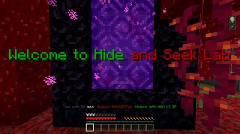 Hide And Seek Minecraft Map