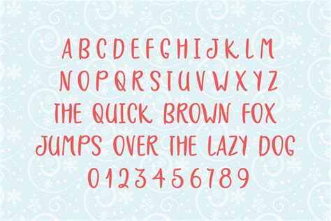 Warm Winter Cuddles Font Mistis Fonts Fontspace