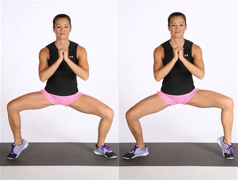 Move 1 Sumo Squat With Calf Raises Ejercicios Para Adelgazar Muslos