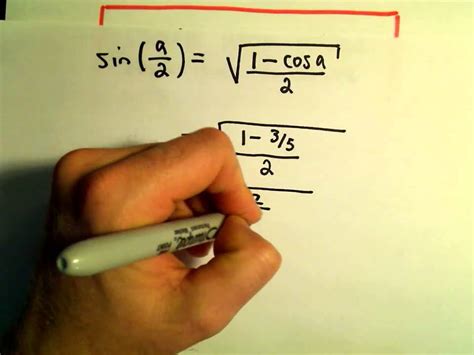 Half Angle Identities To Evaluate Trigonometric Expressions Example 3 Youtube