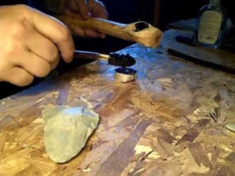 Making A Flint Hatchet YouTube