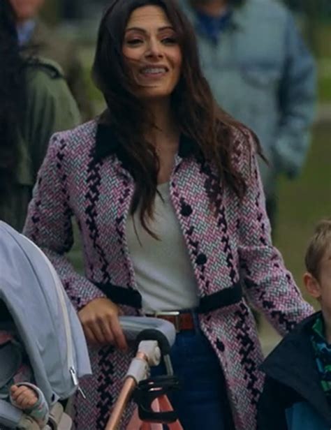 Sexlife Season 2 Sarah Shahi Coat Hollywood Jackets