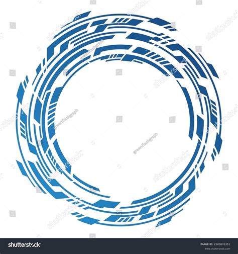 Hi Tech Background Illustration Design Template Stock Vector Royalty