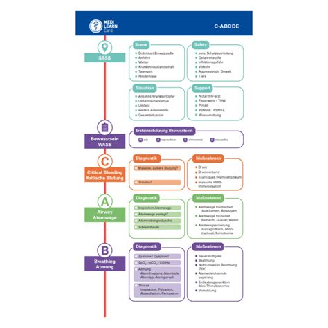 Medi Learn C Abcde Taschenkarte Kaufen Doccheck Shop