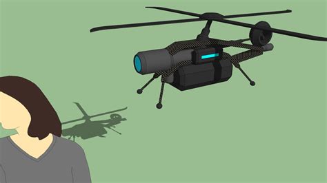 Hi Tech Helicopteer 3d Warehouse