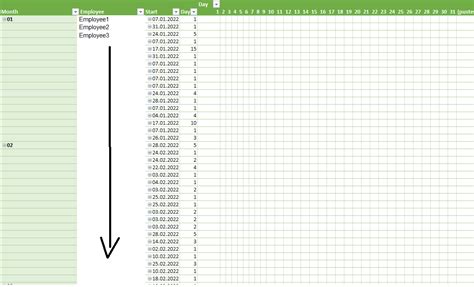 Excel Power Pivot Connect Day With Dates Stack Overflow