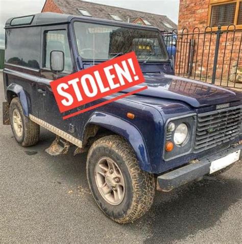 Appeal After Land Rover Stolen Hfm