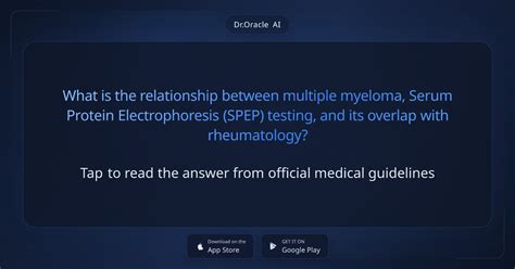 What Is The Relationship Between Multiple Myeloma Serum Protein Electrophoresis Spep Testing