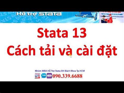 Phần Mềm Stata 13 Cách Tải Miễn Phí Và Hướng Dẫn Cài đặt Tháng 5 20 2025