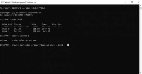 DiskPart Guide Create Format Delete Extend Or Shrink Partition Using DiskPart Info