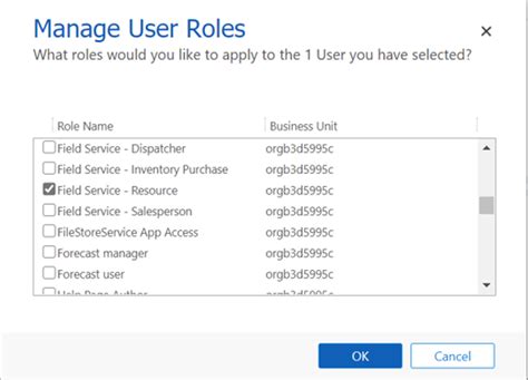 set up dynamics 365 field service users and security roles microsoft learn