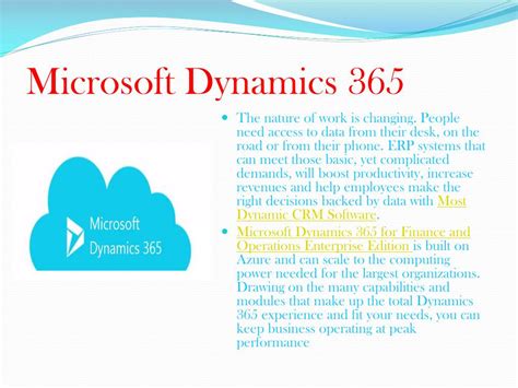 Ppt Microsoft Dynamics 365 Powerpoint Presentation Free Download