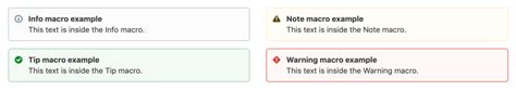 Confluence Info Tip And Warning Macro Explained Actonic Unfolding Your Potential