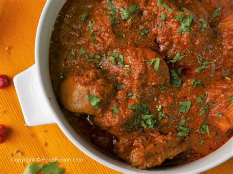 Chicken Masala Curry Food Fusion