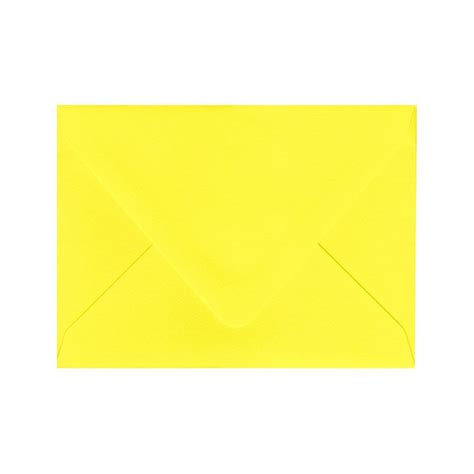 A6 Euro Flap Factory Yellow Envelope Cards And Pockets