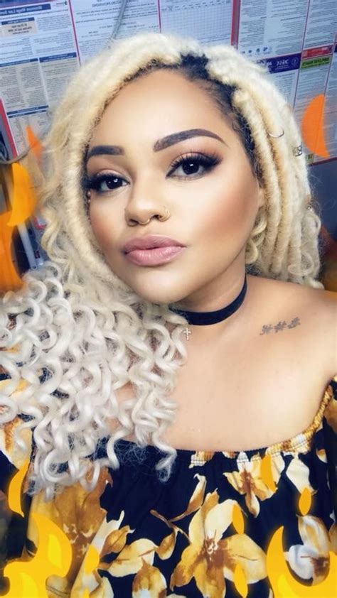 Blonde Crochet Locs Ig Asshleybanks Beauty Blonde Hair