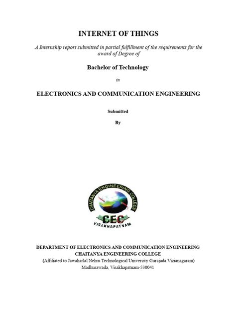 iot internship report 1 copy pdf