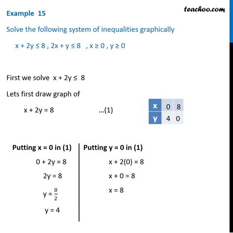 Question 7 Chapter 6 Solve X 2y