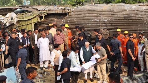 Odisha Train Tragedy Live Updates Pm Modi Meets Survivors At Cuttack