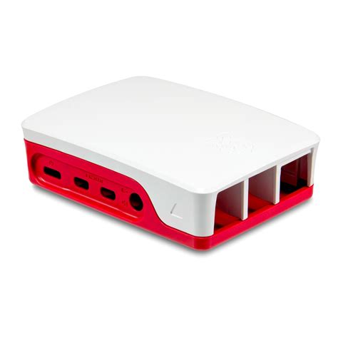 Raspberry Pi Case Red White Official Buy In Australia CE Core Electronics