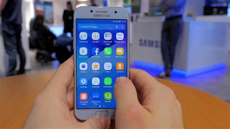 Samsung Galaxy A3 (2017) обзор смартфона - YouTube