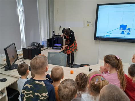 Laboratoria przyszłości wizyta w szkole Przedszkole Publiczne im