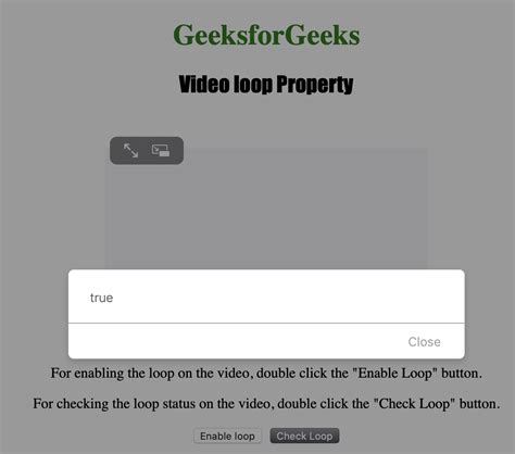 html propriété boucle vidéo dom stacklima