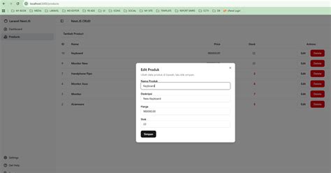 Download Source Code Crud Laravel 12 Api Next Js 15 Dan Tailwind Css Lagikoding Download