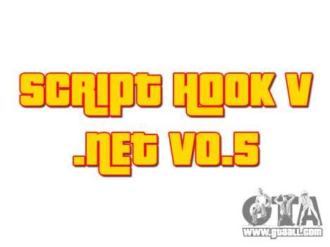 Script Hook V NET V0 5 For GTA 5