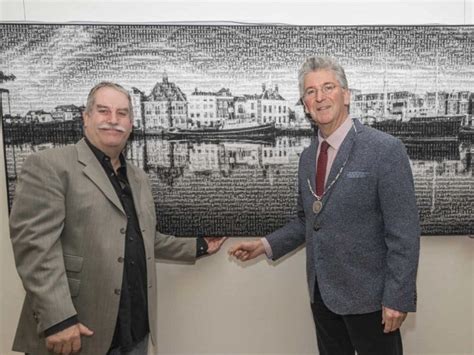Fotokunstwerk Het Gezicht Van Maassluis Onthuld Maassluis24